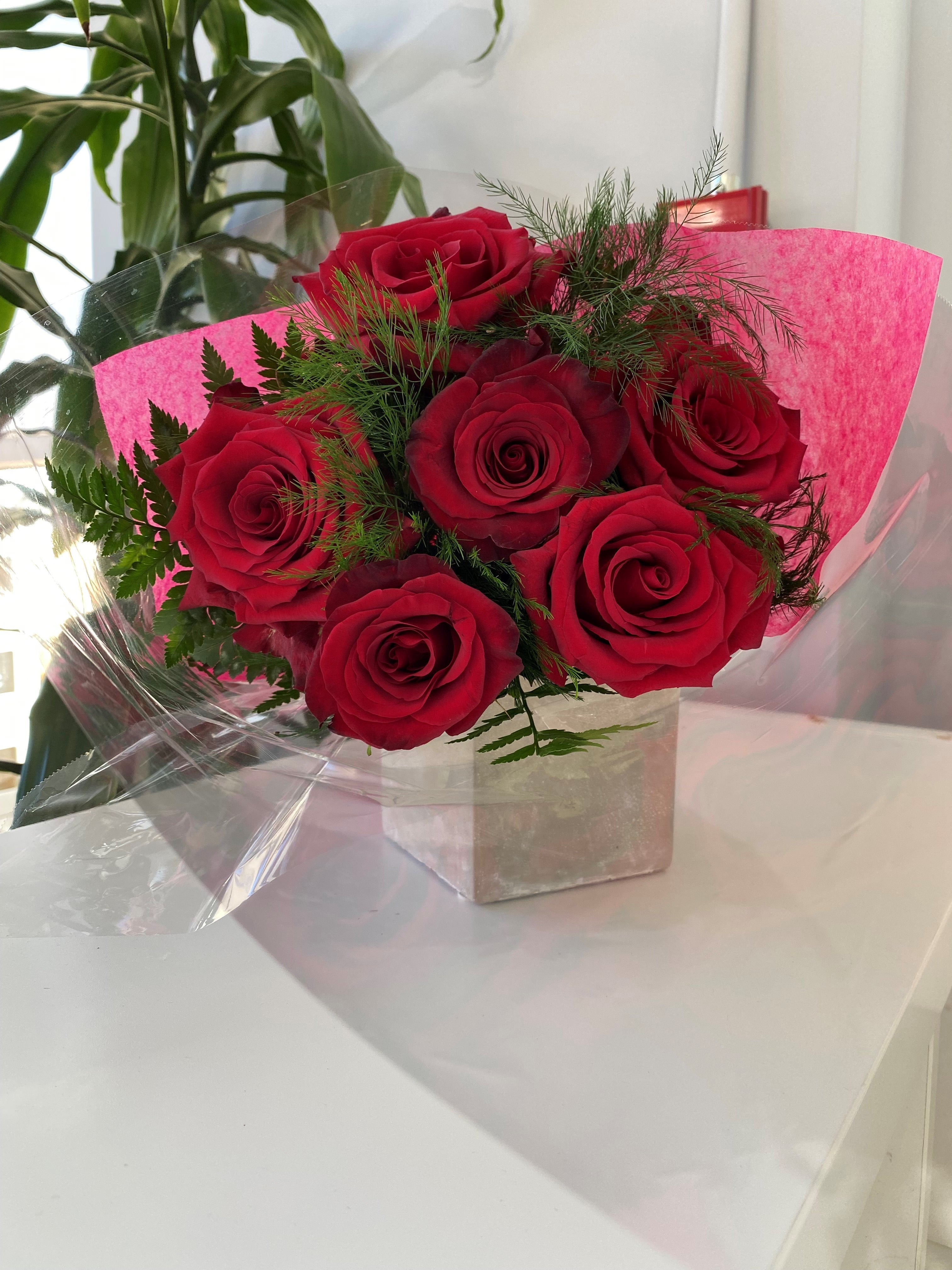 Red Rose Bouquet - SOLD OUT – Oasis Floral Studio